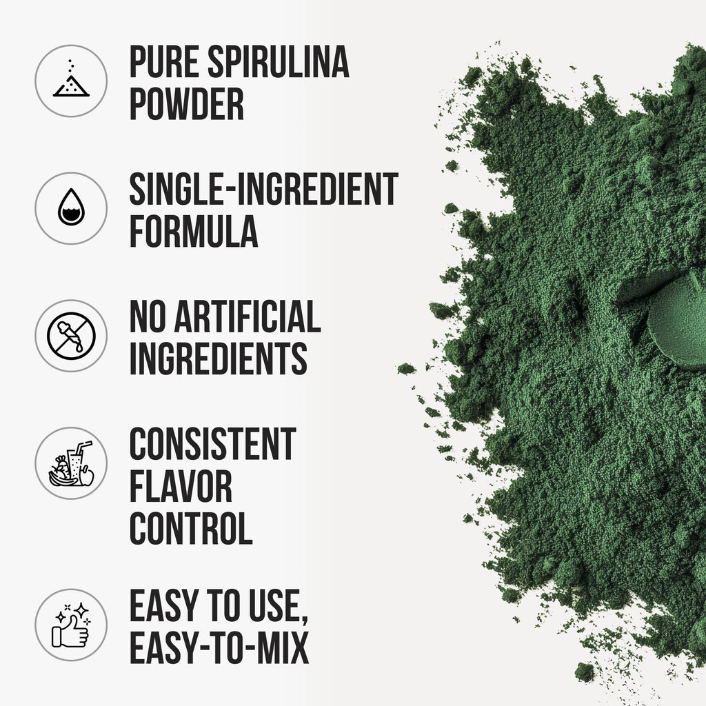 natural spirulina for energy boost