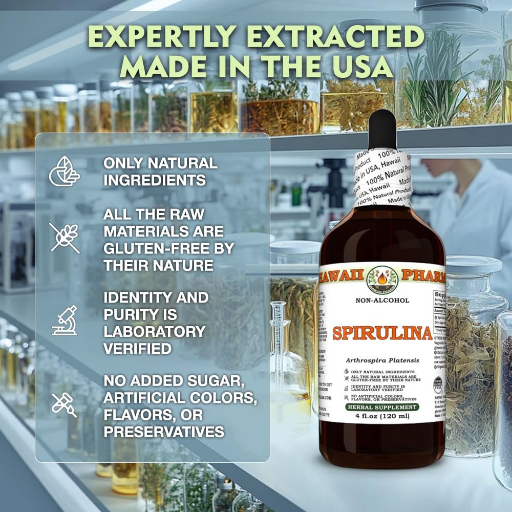 natural spirulina for lipid balance