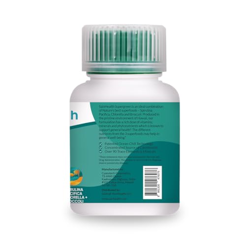 Natural spirulina for metabolism support