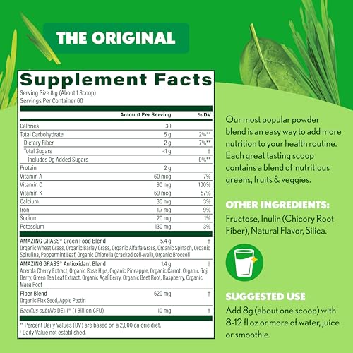 natural spirulina powder for detox