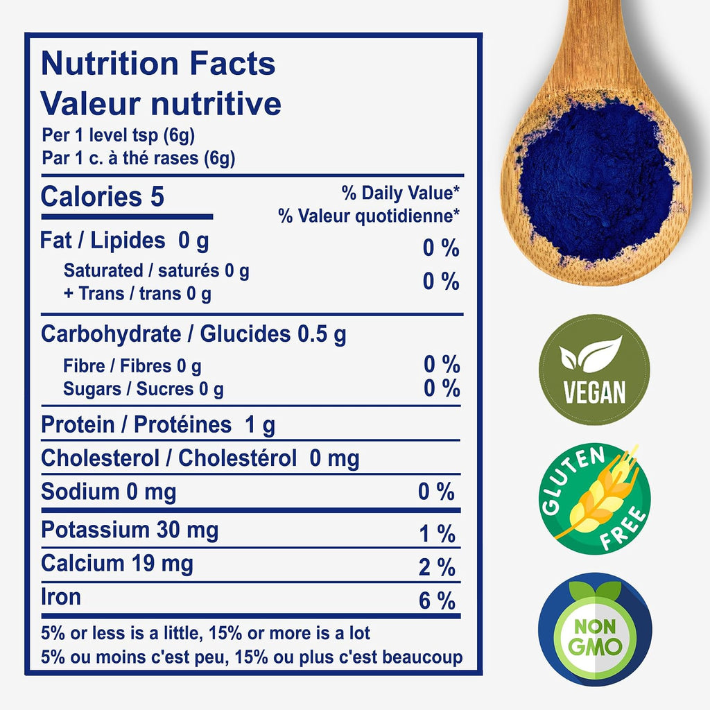 natural spirulina powder for detox