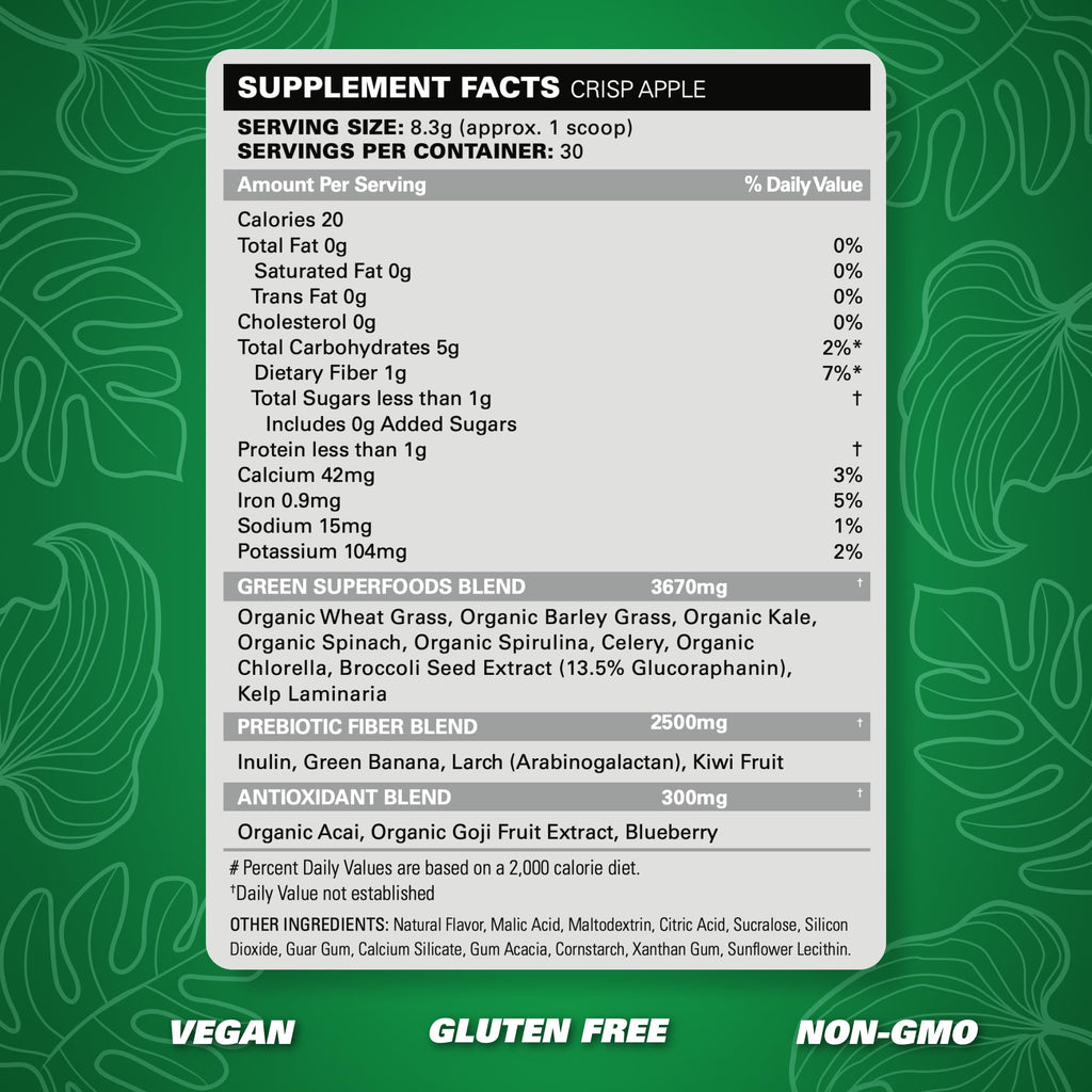 Natural spirulina powder for detox
