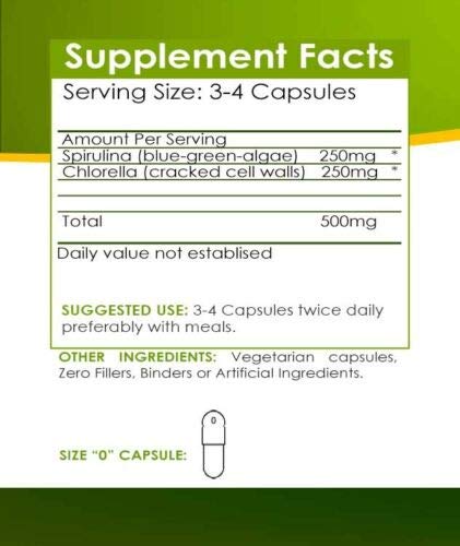 natural spirulina supplement for energy