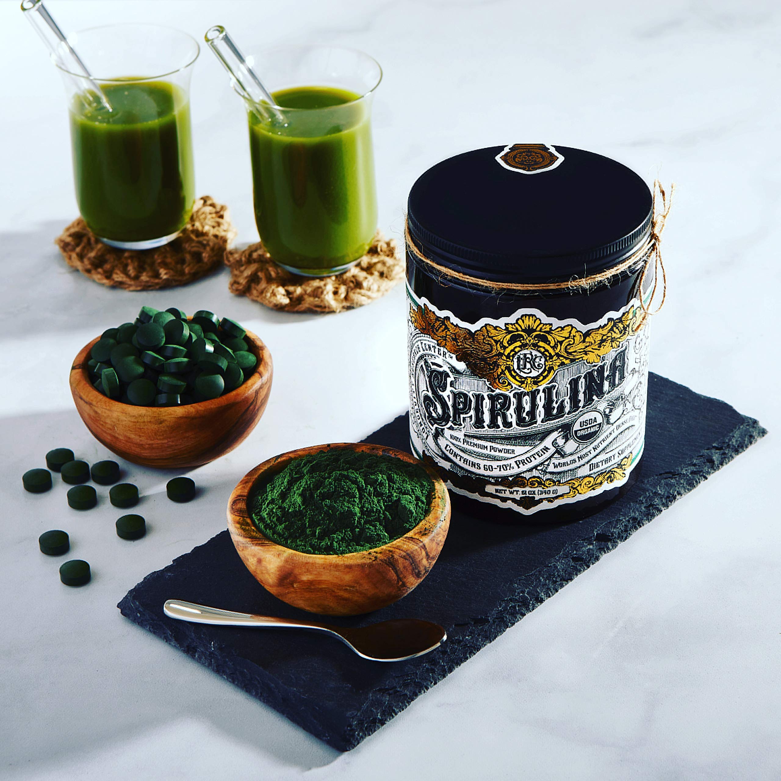 natural spirulina supplement for health