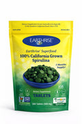 natural spirulina supplement tablets