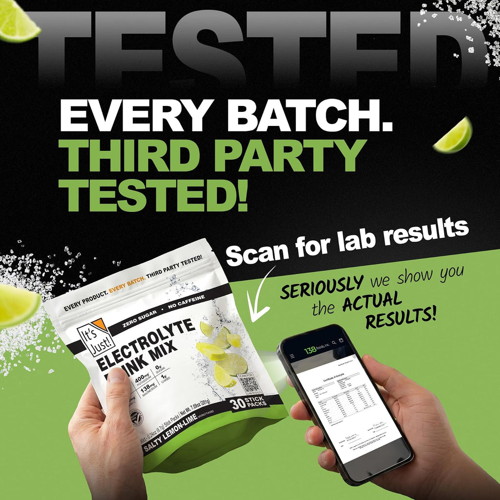Natural sports electrolytes for athletes