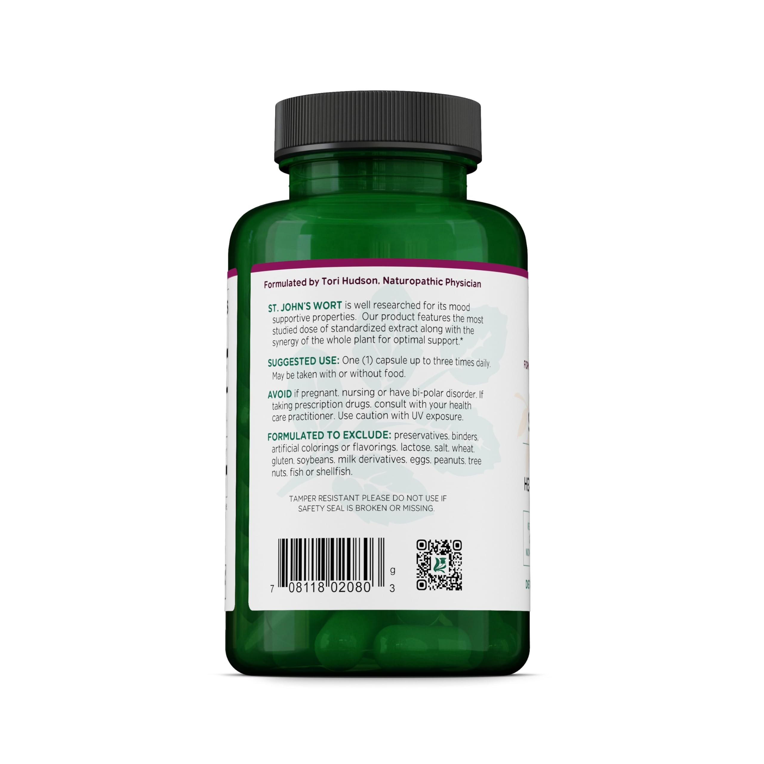 natural st. john's wort for emotional health