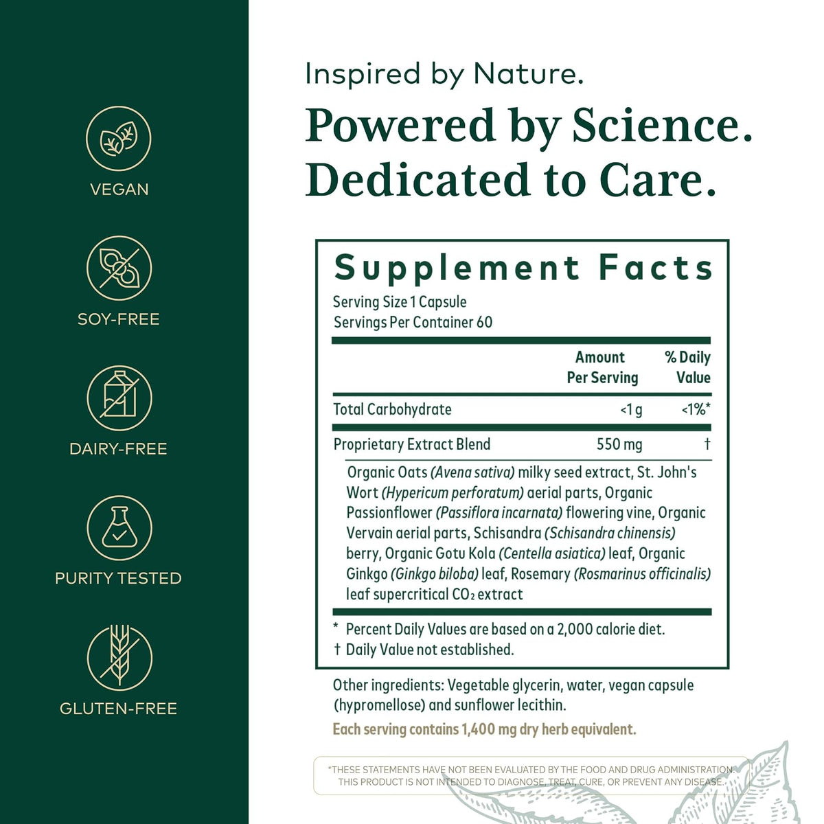 natural St. John's Wort supplement