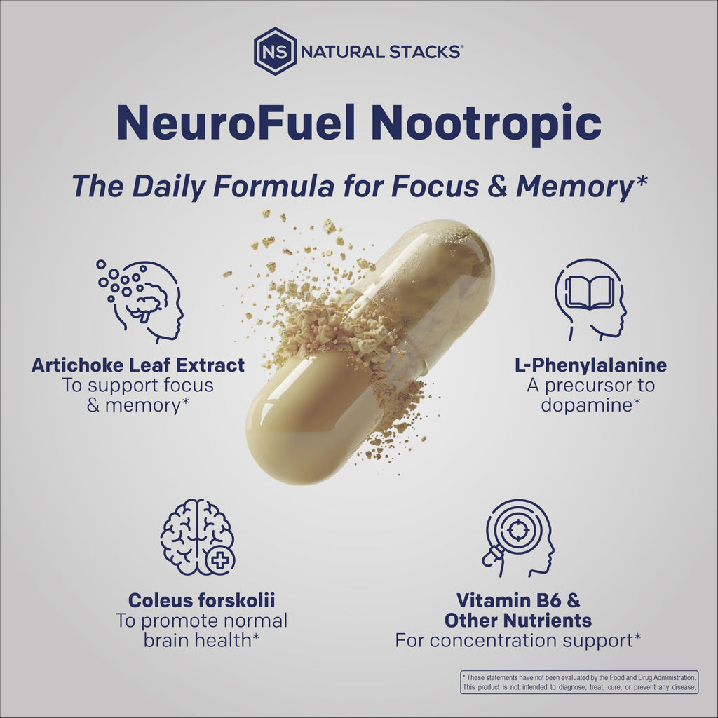natural stacks for enhanced brain function