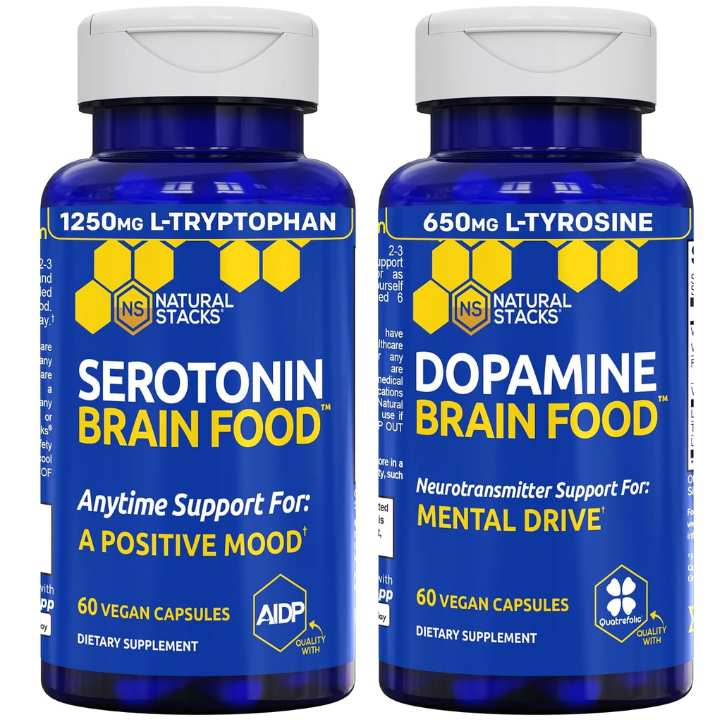 natural stacks serotonin brain food capsules