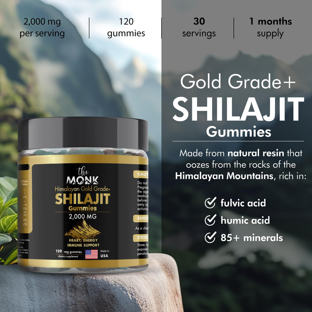 natural stamina boost shilajit product