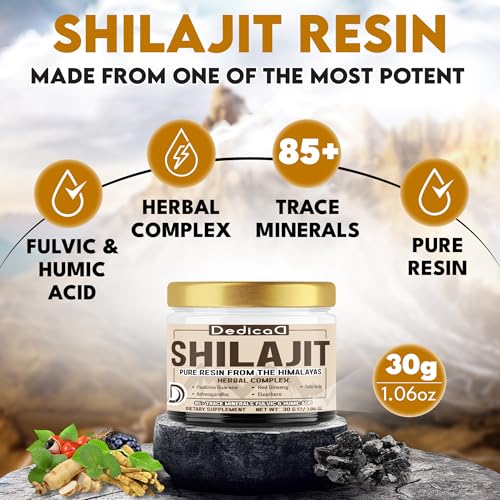 Natural stamina booster with Shilajit
