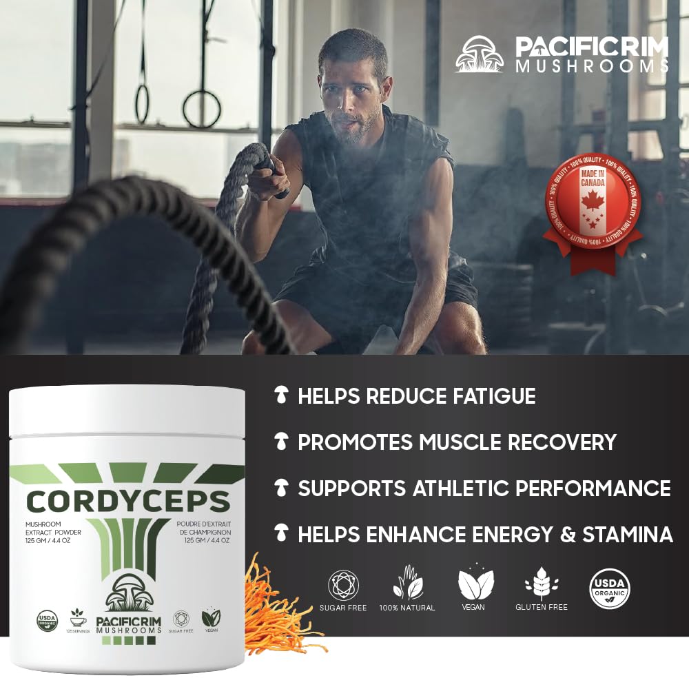 natural stamina enhancing mushrooms extract