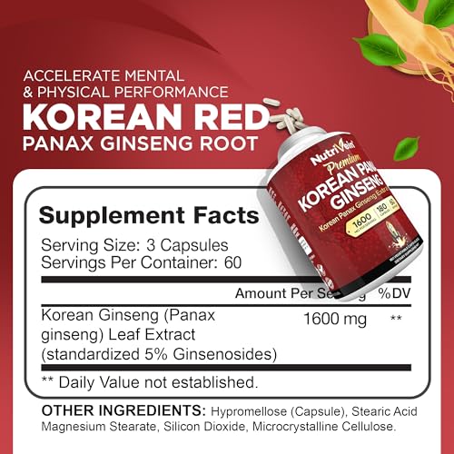 natural stamina support with ginseng