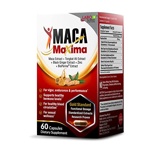 natural stamina support with MacaMaxima
