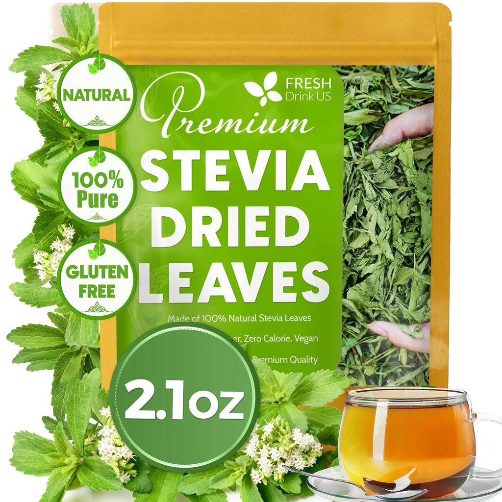 natural stevia leaves for herbal tea