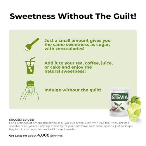 natural stevia substitute for sugar