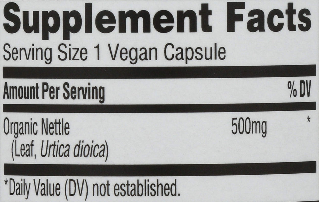 Natural stinging nettle health booster
