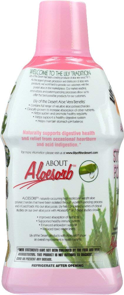 natural stomach formula with aloe