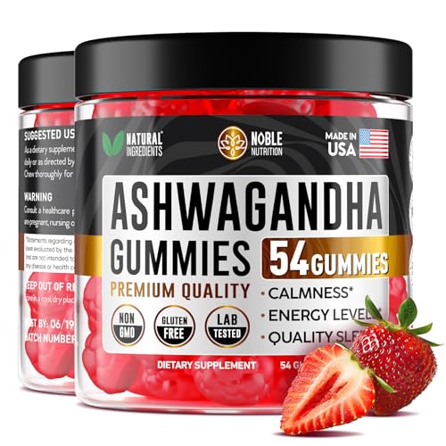 natural strawberry ashwagandha gummies
