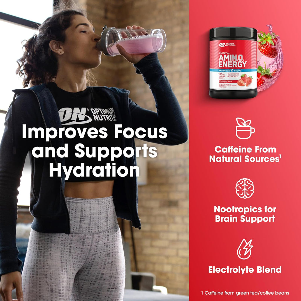 natural strawberry energy drink mix