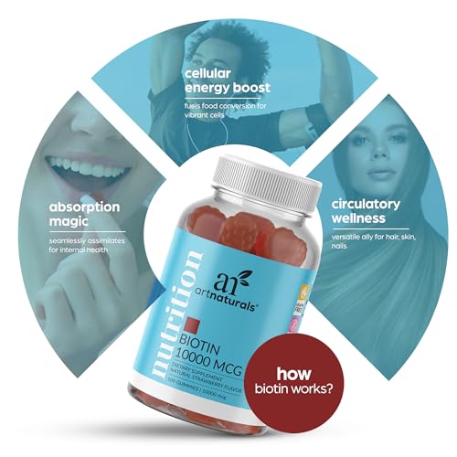 natural strawberry flavour biotin supplement