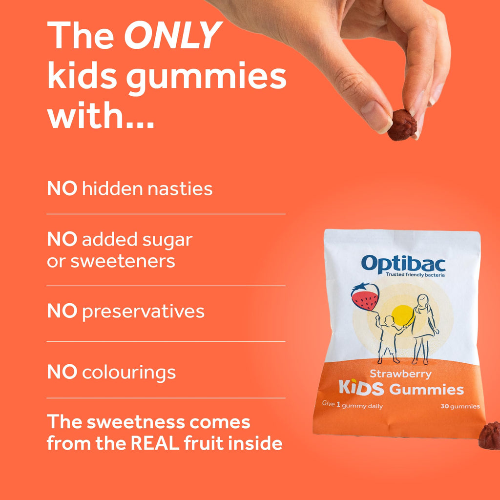 natural strawberry flavour kids' supplement