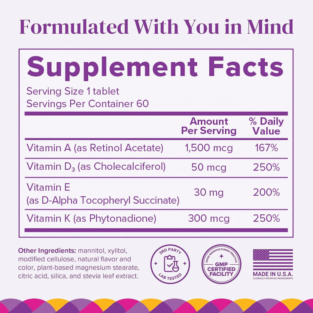 natural strawberry gummy multivitamin