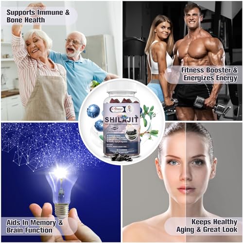Natural strength support gummies for men