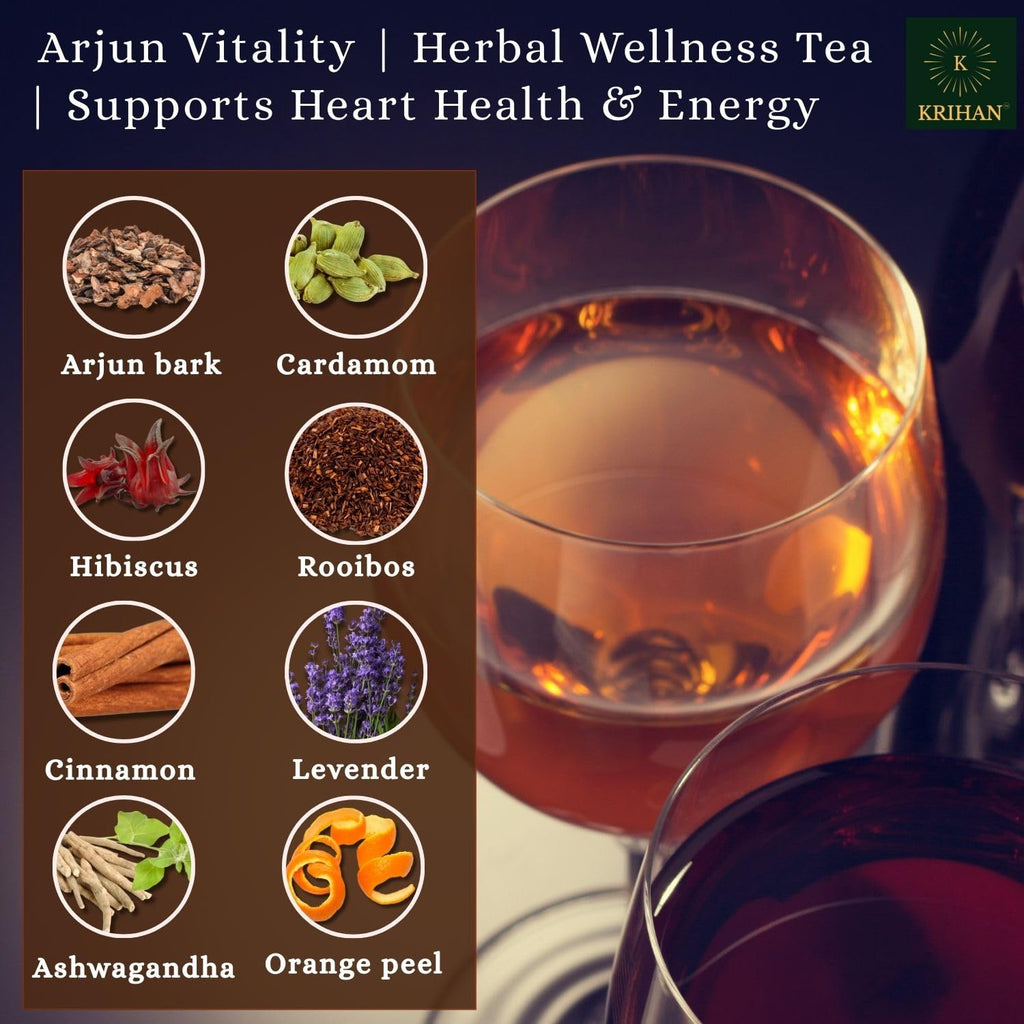 natural stress relief arjuna tea