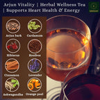 natural stress relief arjuna tea