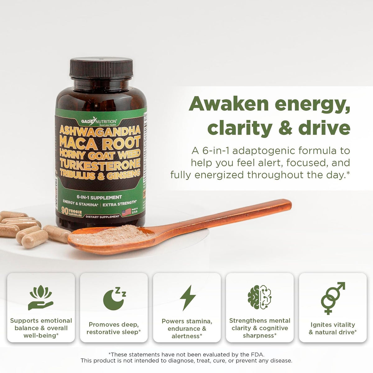 natural stress relief ashwagandha capsules