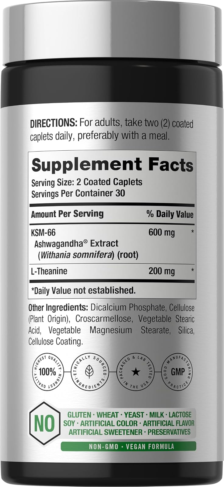 natural stress relief ashwagandha capsules