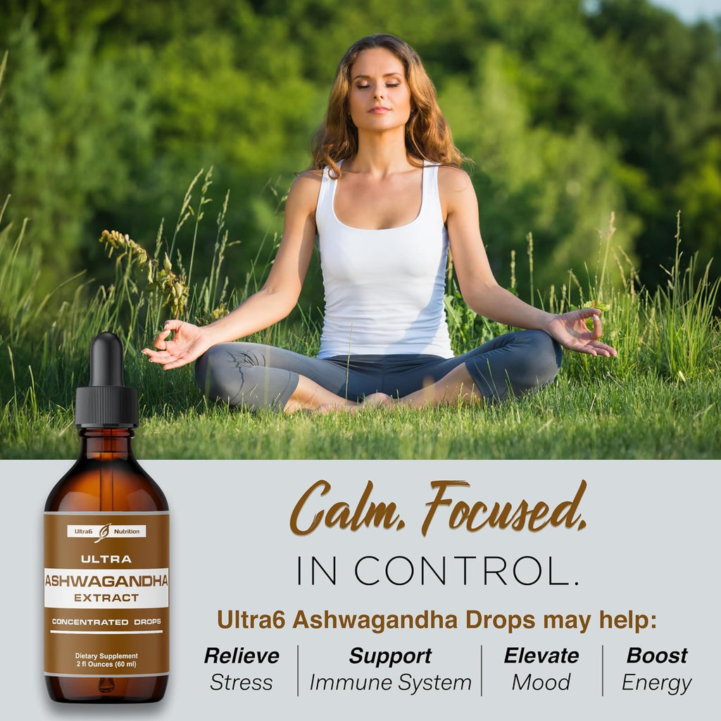 natural stress relief ashwagandha drops