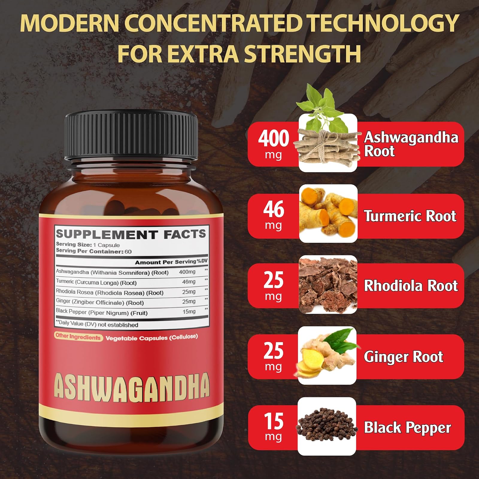 natural stress relief ashwagandha formula