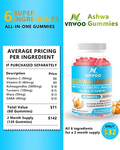 natural stress relief ashwagandha gummies