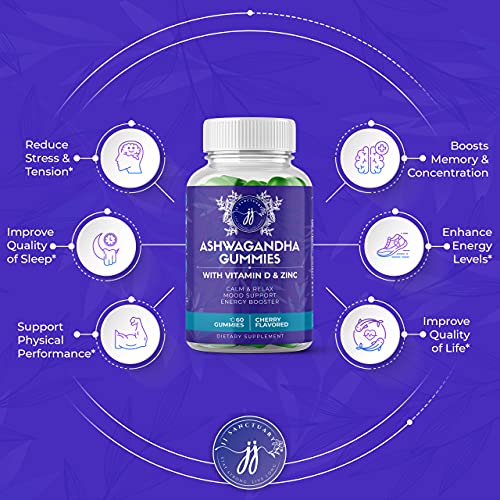 natural stress relief ashwagandha gummies