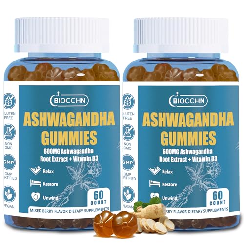 natural stress relief ashwagandha gummies