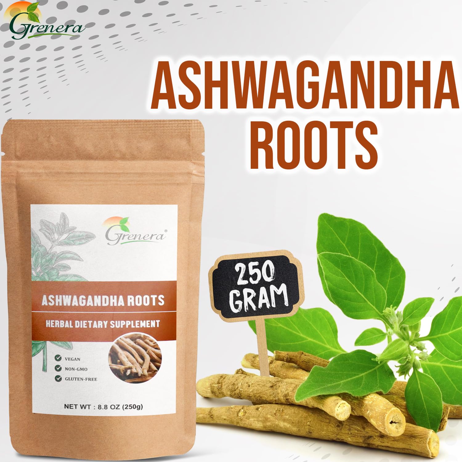 natural stress relief ashwagandha powder