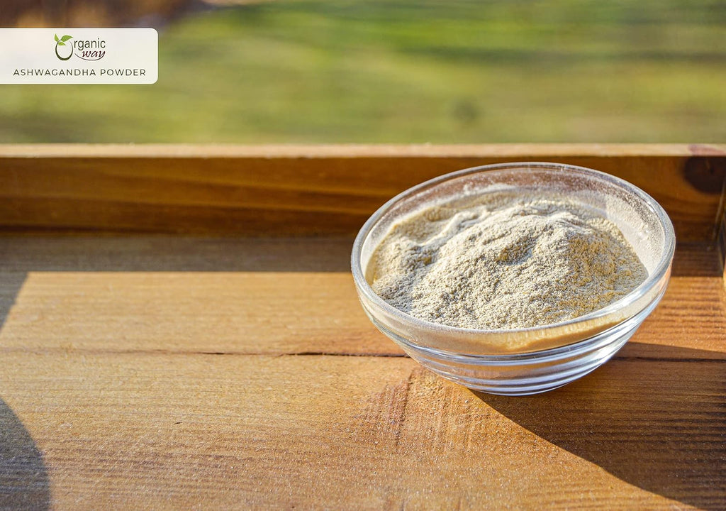 Natural stress relief Ashwagandha powder