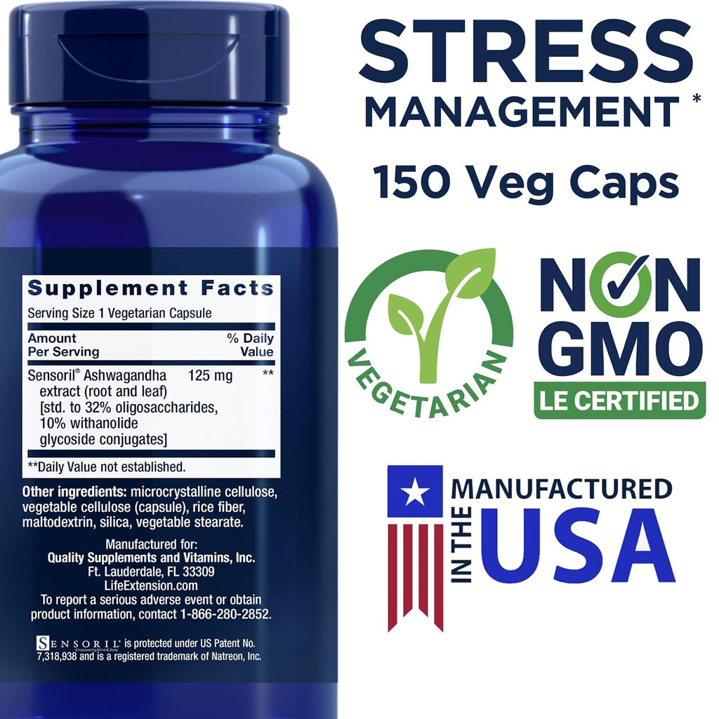 natural stress relief ashwagandha supplement