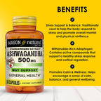 natural stress relief ashwagandha supplement