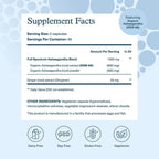 natural stress relief ashwagandha supplement