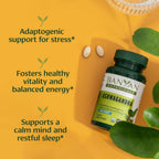 natural stress relief ashwagandha supplement
