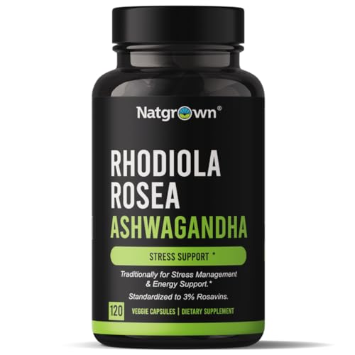 natural stress relief ashwagandha supplement