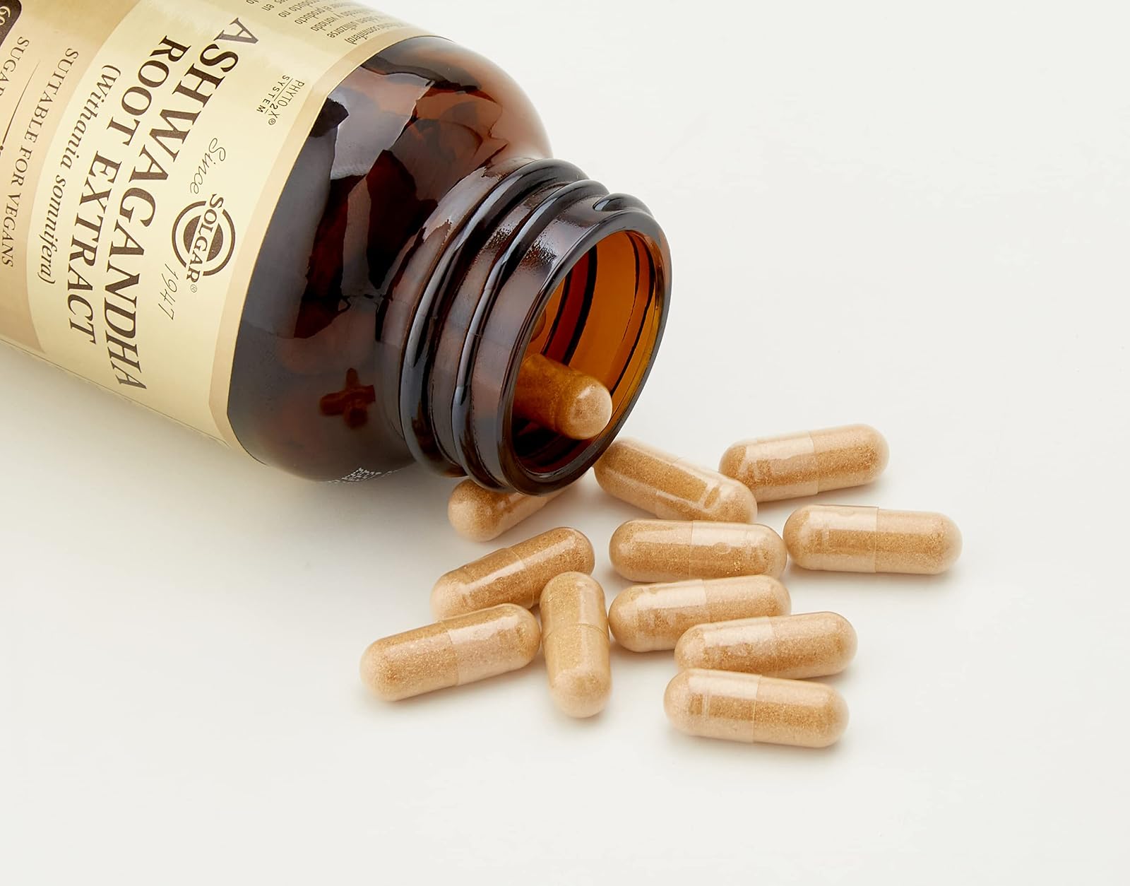 natural stress relief ashwagandha supplement