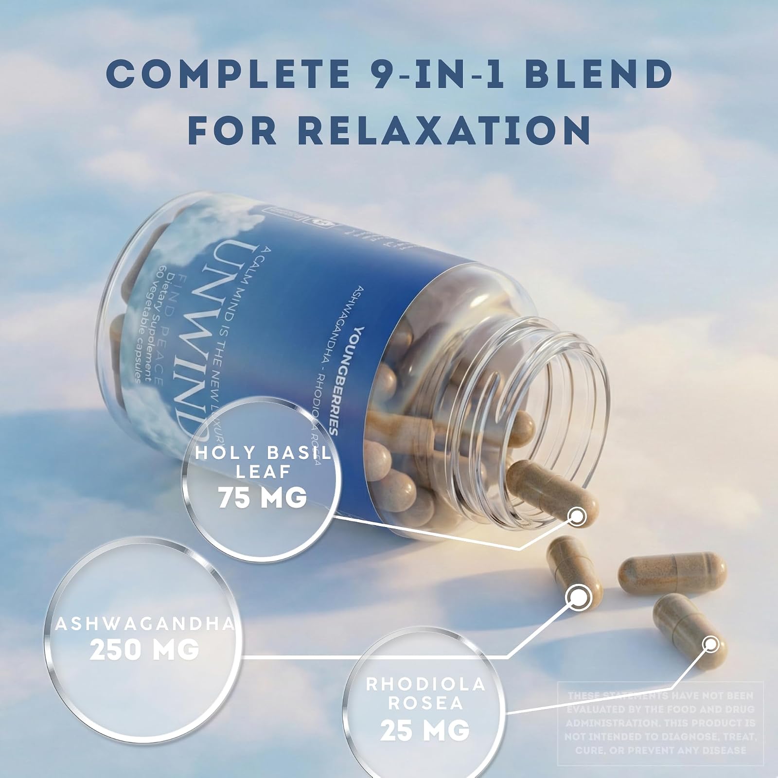 natural stress relief Ashwagandha supplement