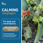 natural stress relief ashwagandha supplement