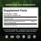 natural stress relief ashwagandha tablets