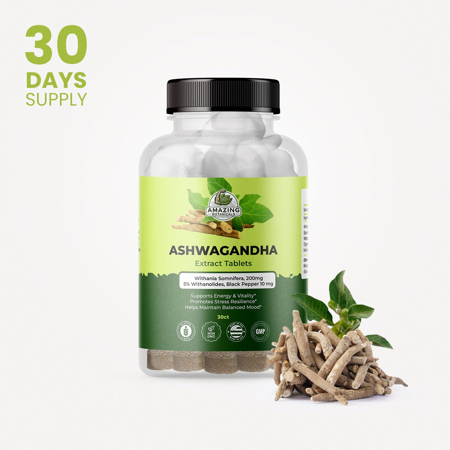 natural stress relief ashwagandha tablets
